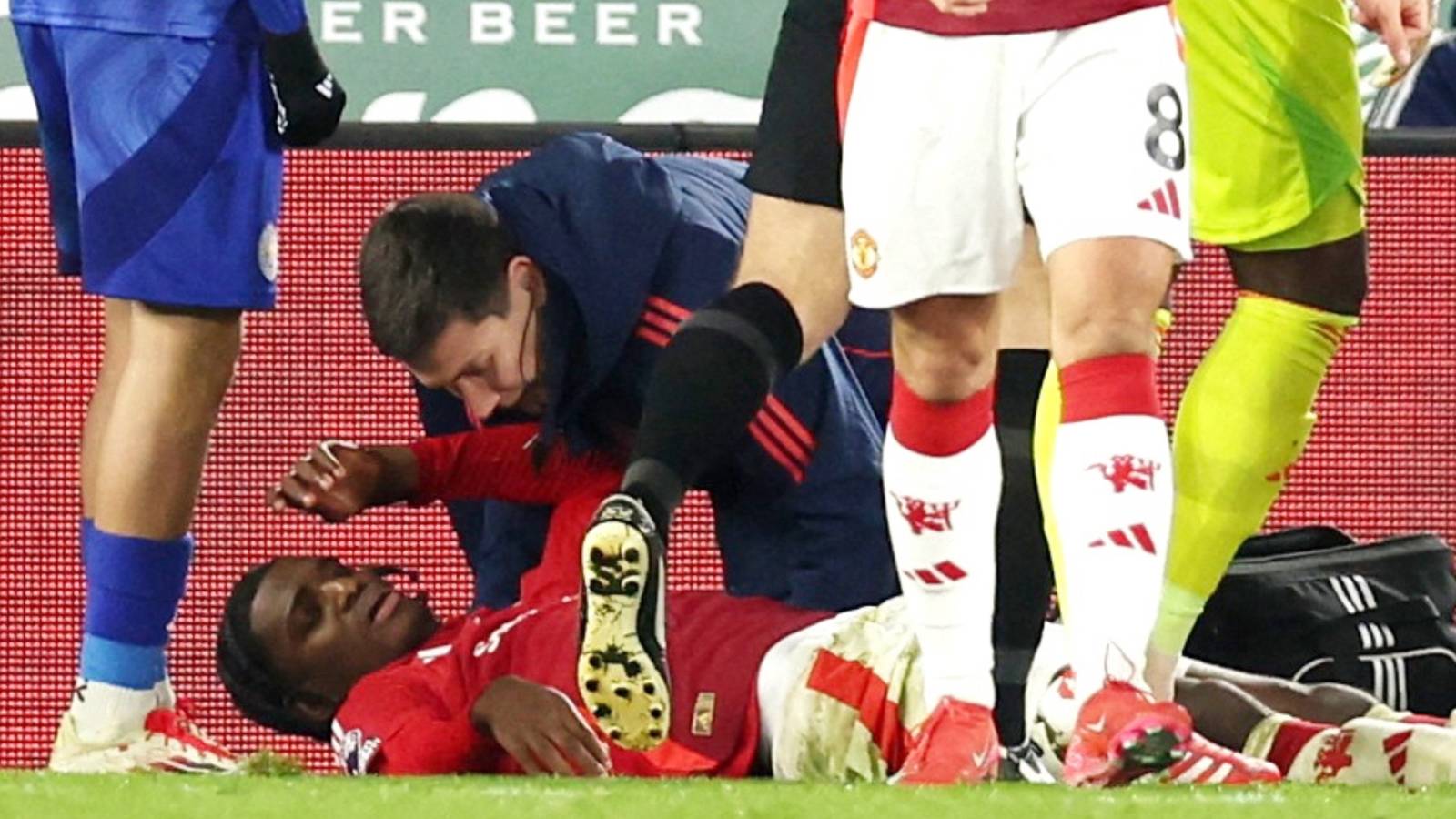 Ayden Heaven Shares Injury Update After Man Utd v Leicester