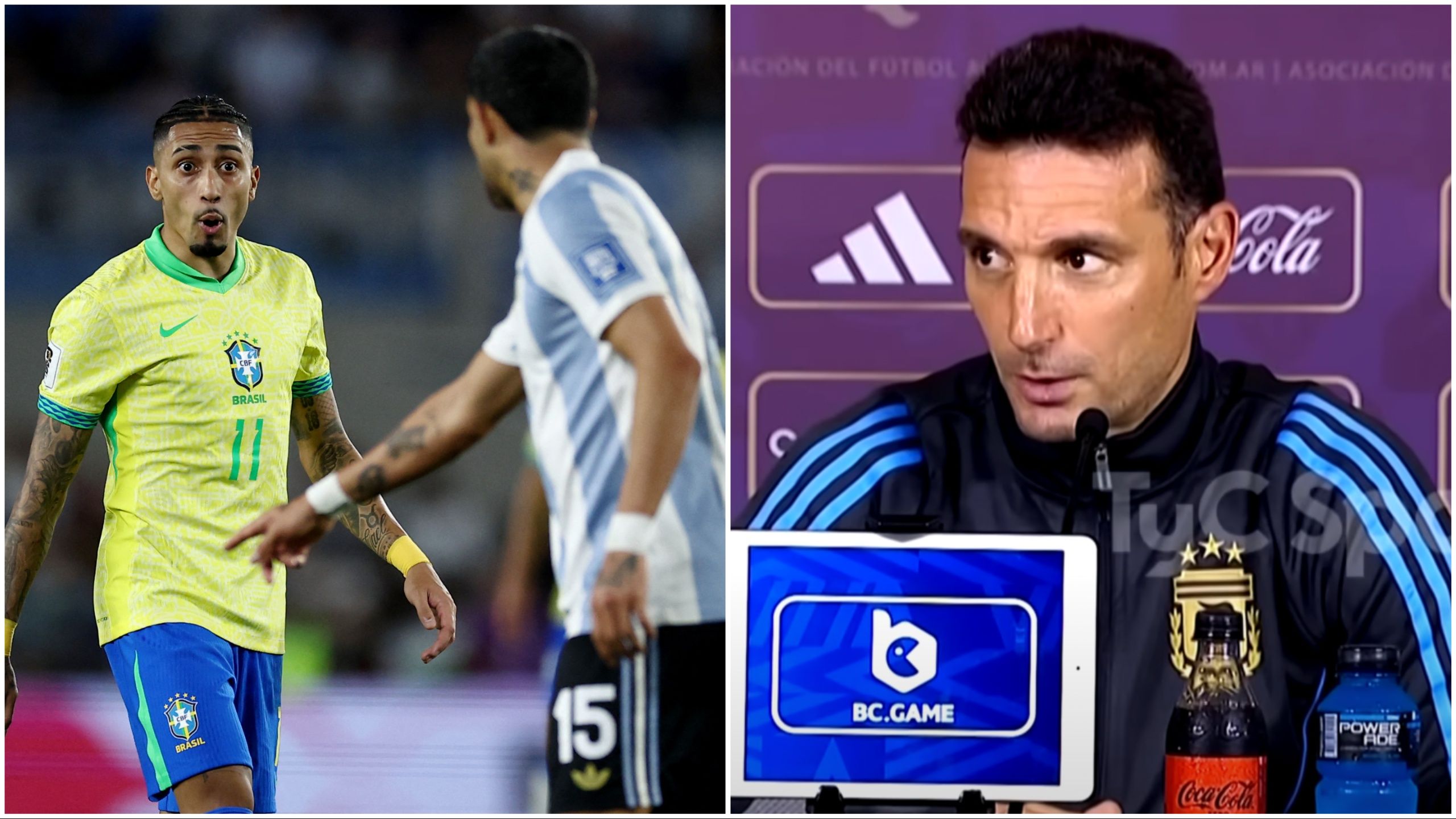 Lionel Scaloni's Comments About Raphinha After Argentina 4-1 Brazil Go ...
