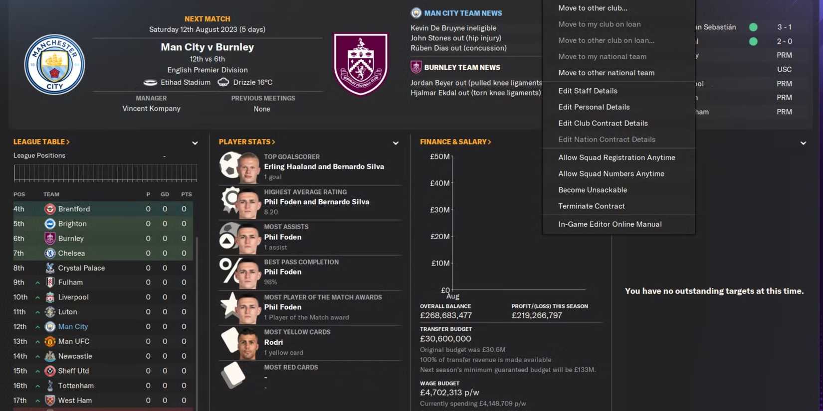 How to Use the In-Game Editor in Football Manager 2024