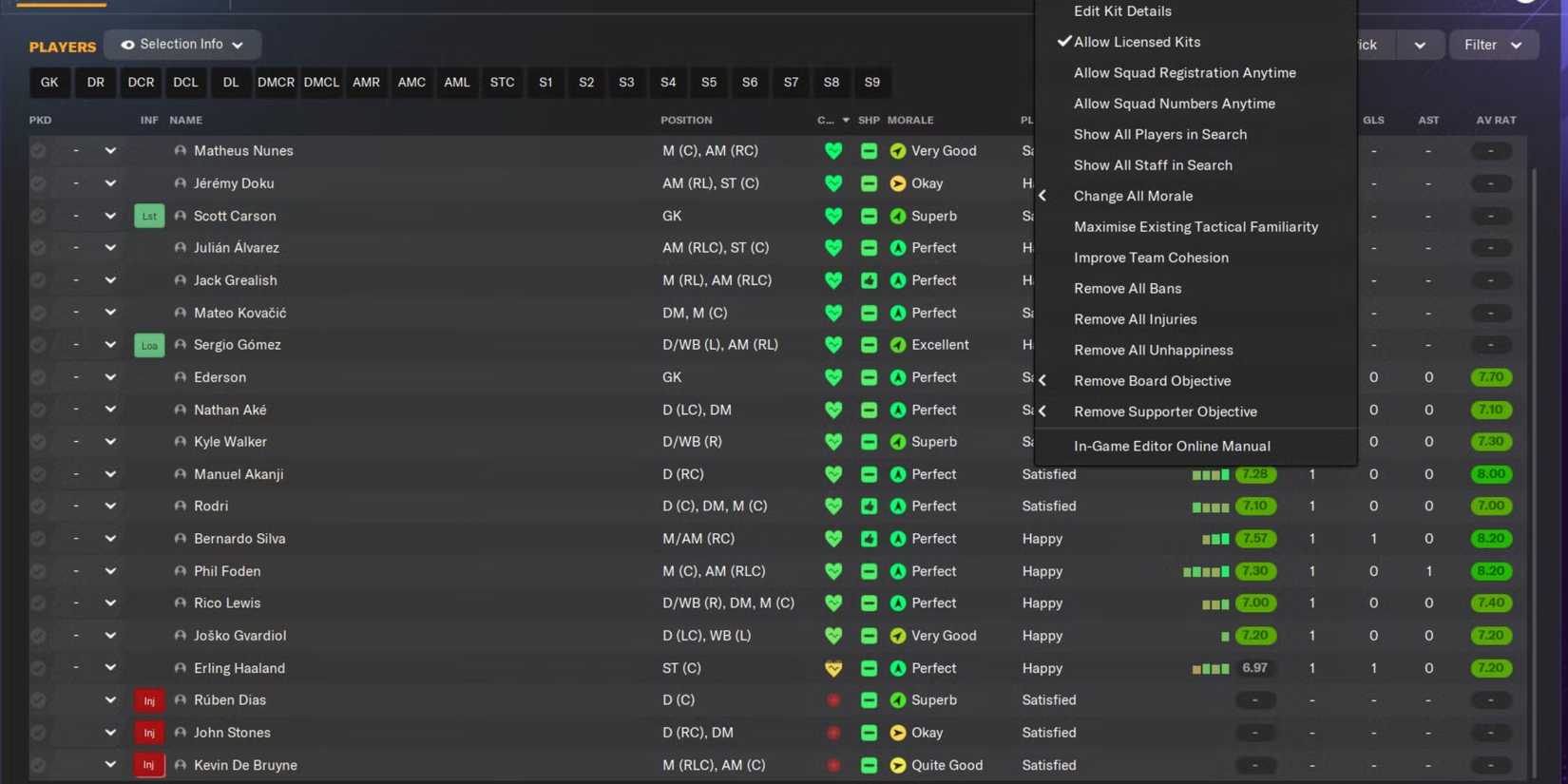 How to Use the In-Game Editor in Football Manager 2024