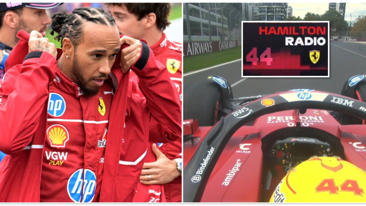 Lewis Hamilton's Comment on Team Radio After Finishing 10th on Ferrari ...