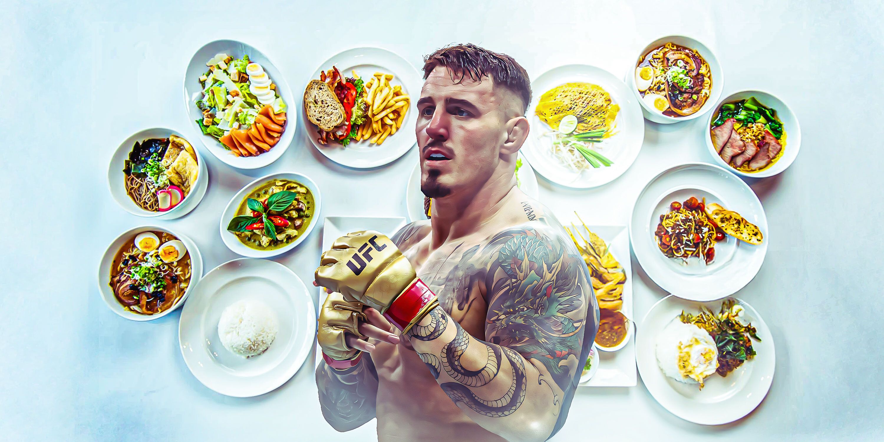 Tom Aspinall Shows What a UFC Heavyweight Eats in a Day