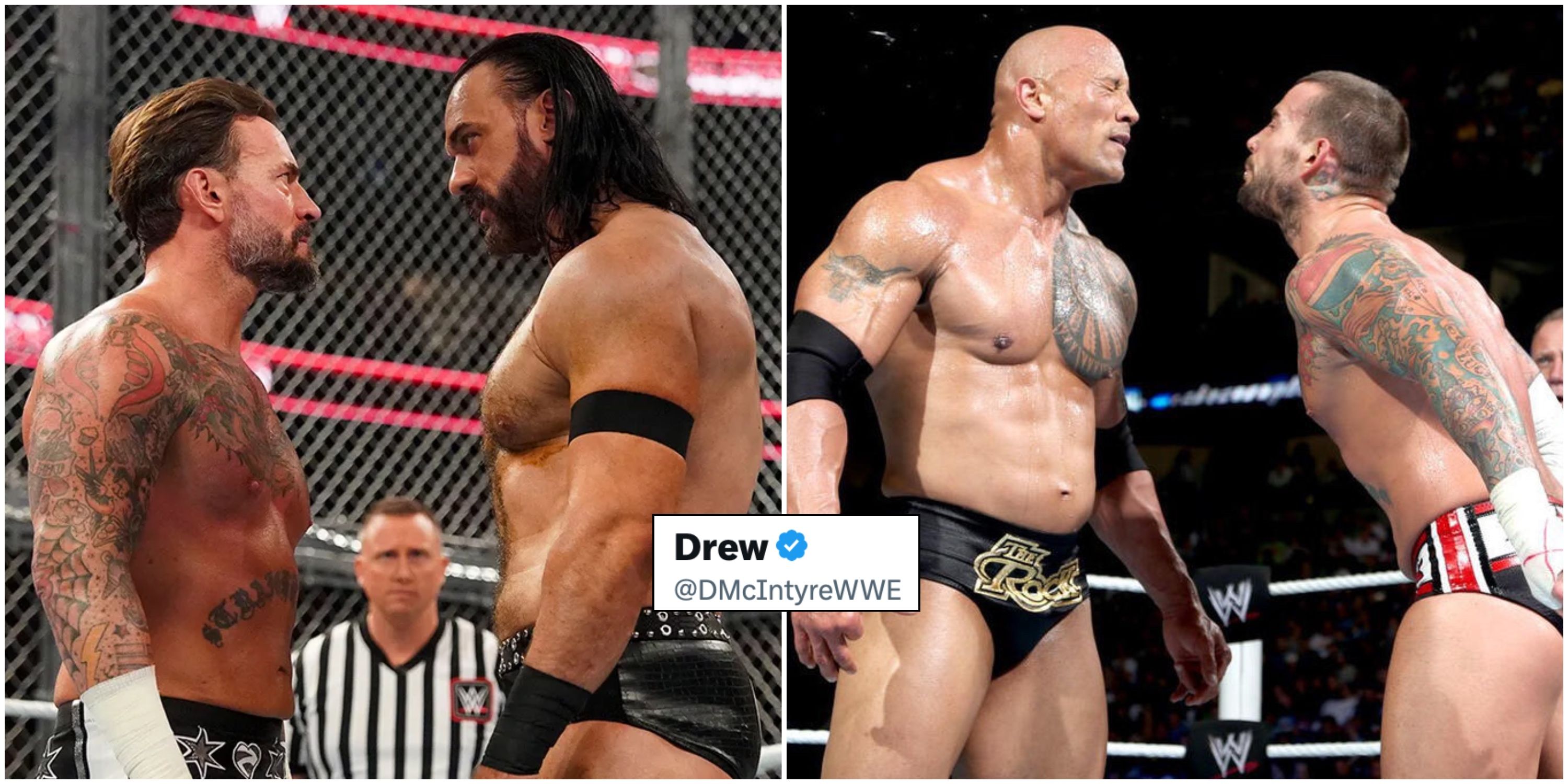 Drew McIntyre Brutally Mocks CM Punk by Reposting The Rock's 2011 Tweet Drew McIntyre Brutally Mocks CM Punk by Reposting The Rock's 2011 Tweet