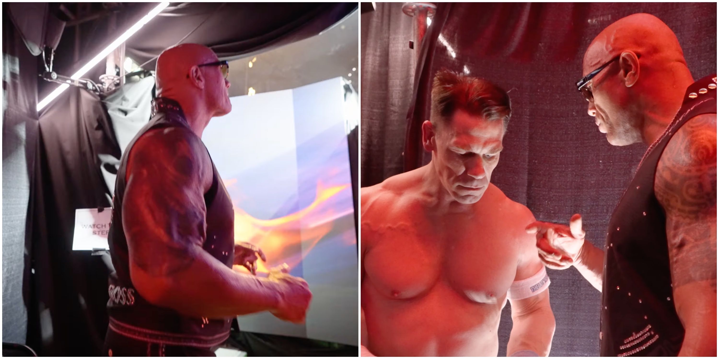 The Rock Posts Behind the Scenes Footage of John Cena's Heel Turn