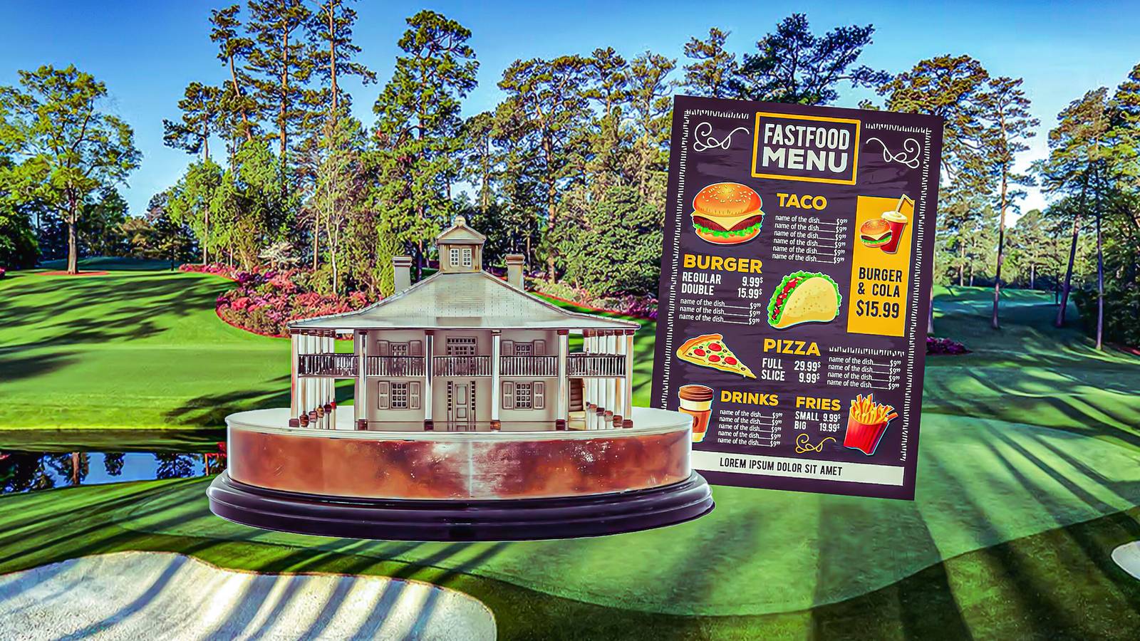 The Masters 2025 Food Prices