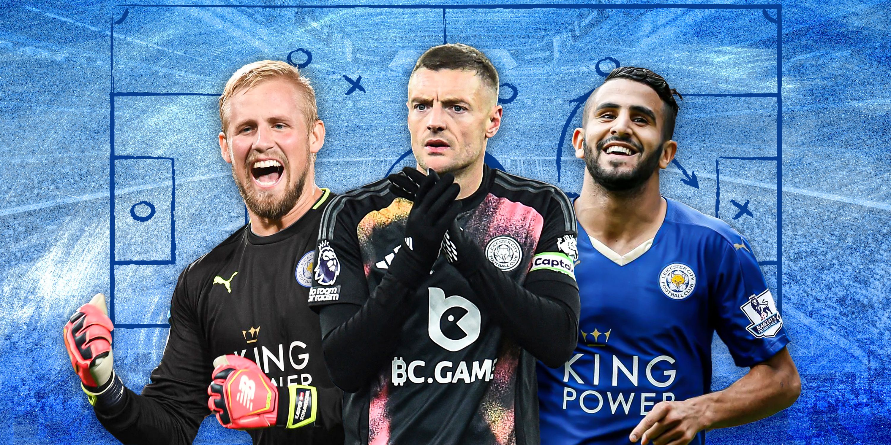 Jamie Vardy Names His Ultimate Leicester City Teammates 11 - Includes ...