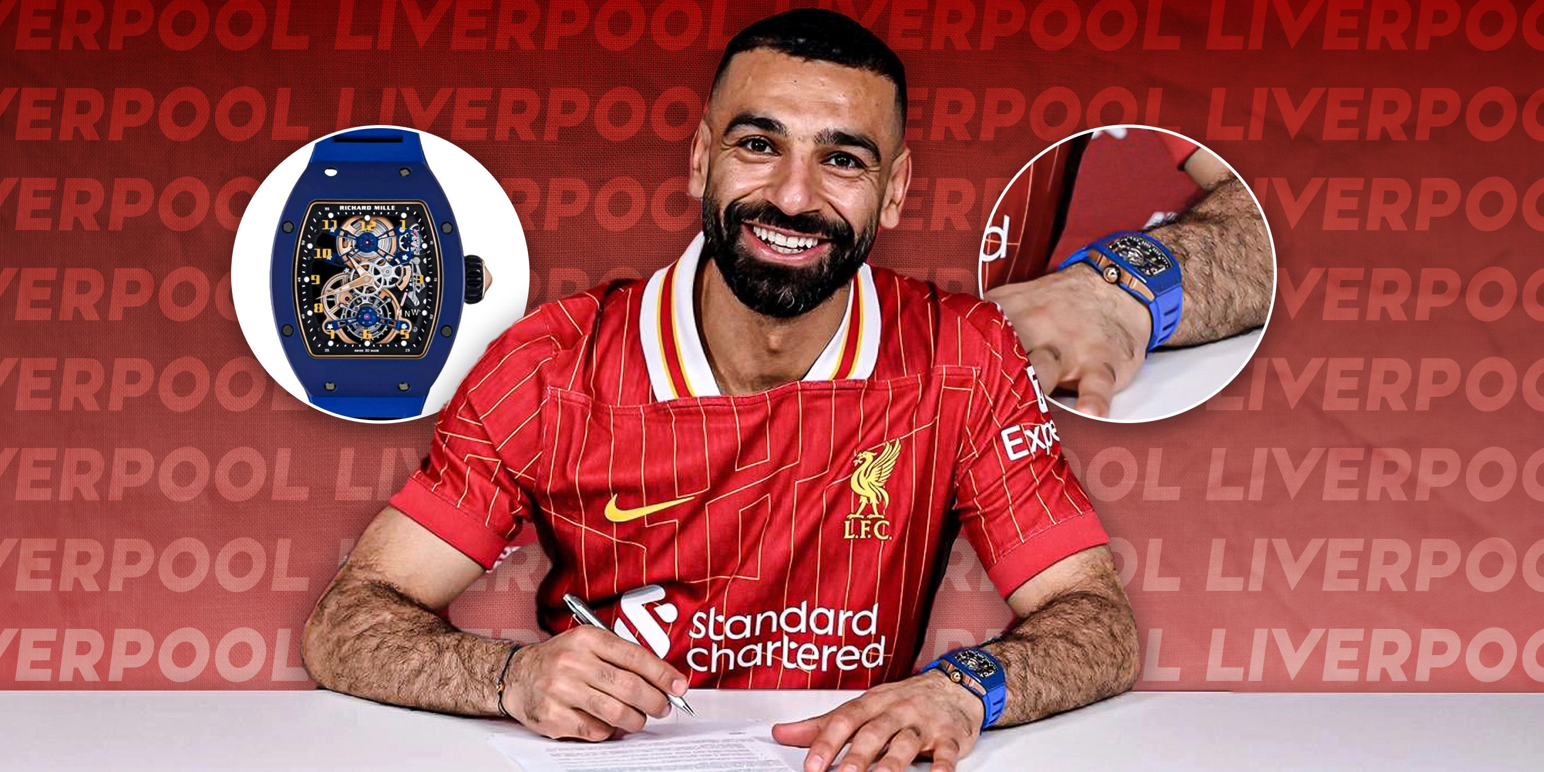 Staggering Cost of Mohamed Salah's Watch Worn During Liverpool Contract ...