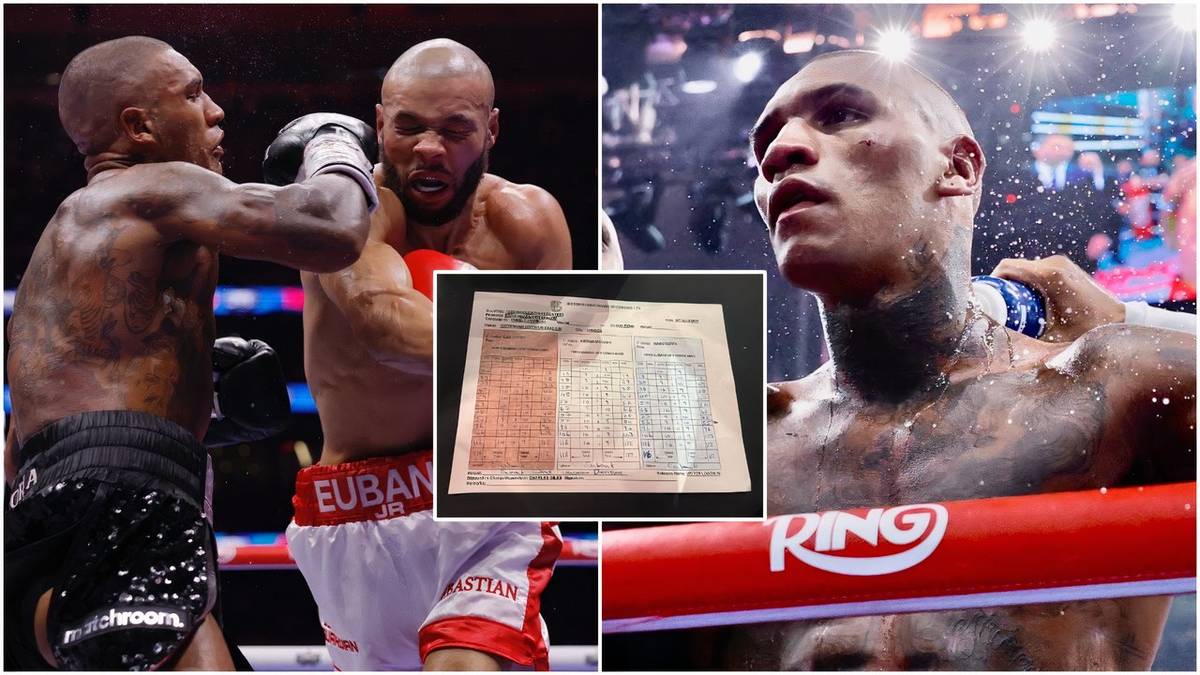Chris Eubank Jr vs Conor Benn Judges' Scorecards