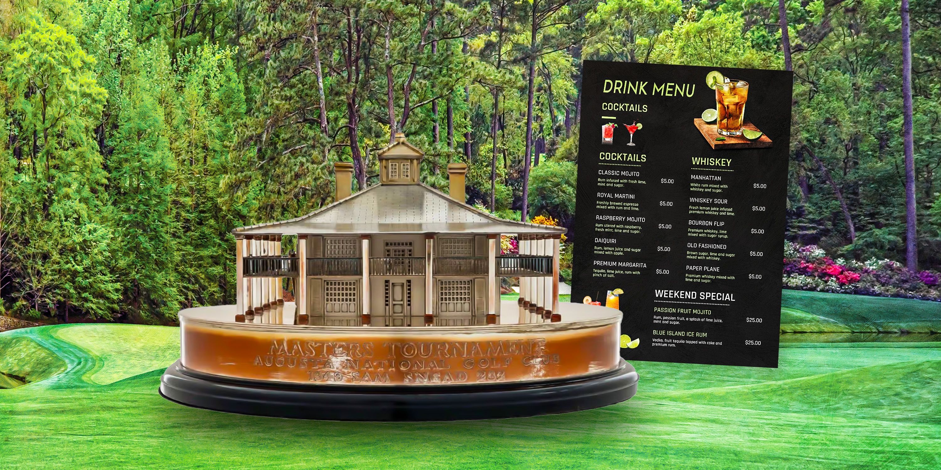 The Masters 2025 Drinks Prices