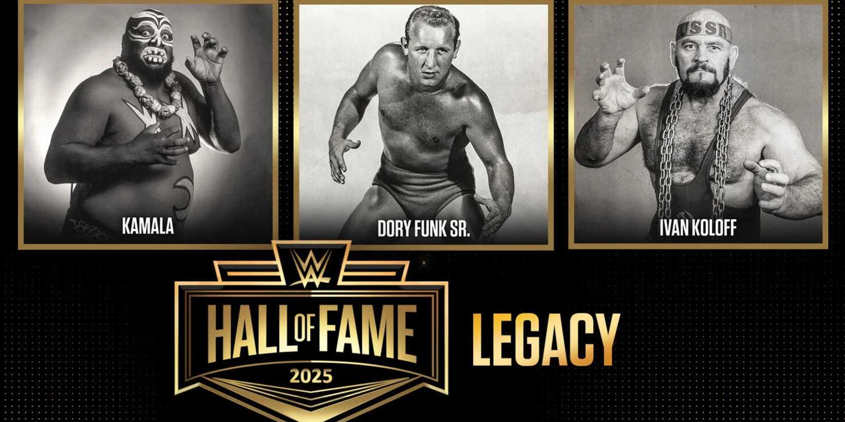 Every Wrestler in the WWE Hall of Fame 2025 So Far