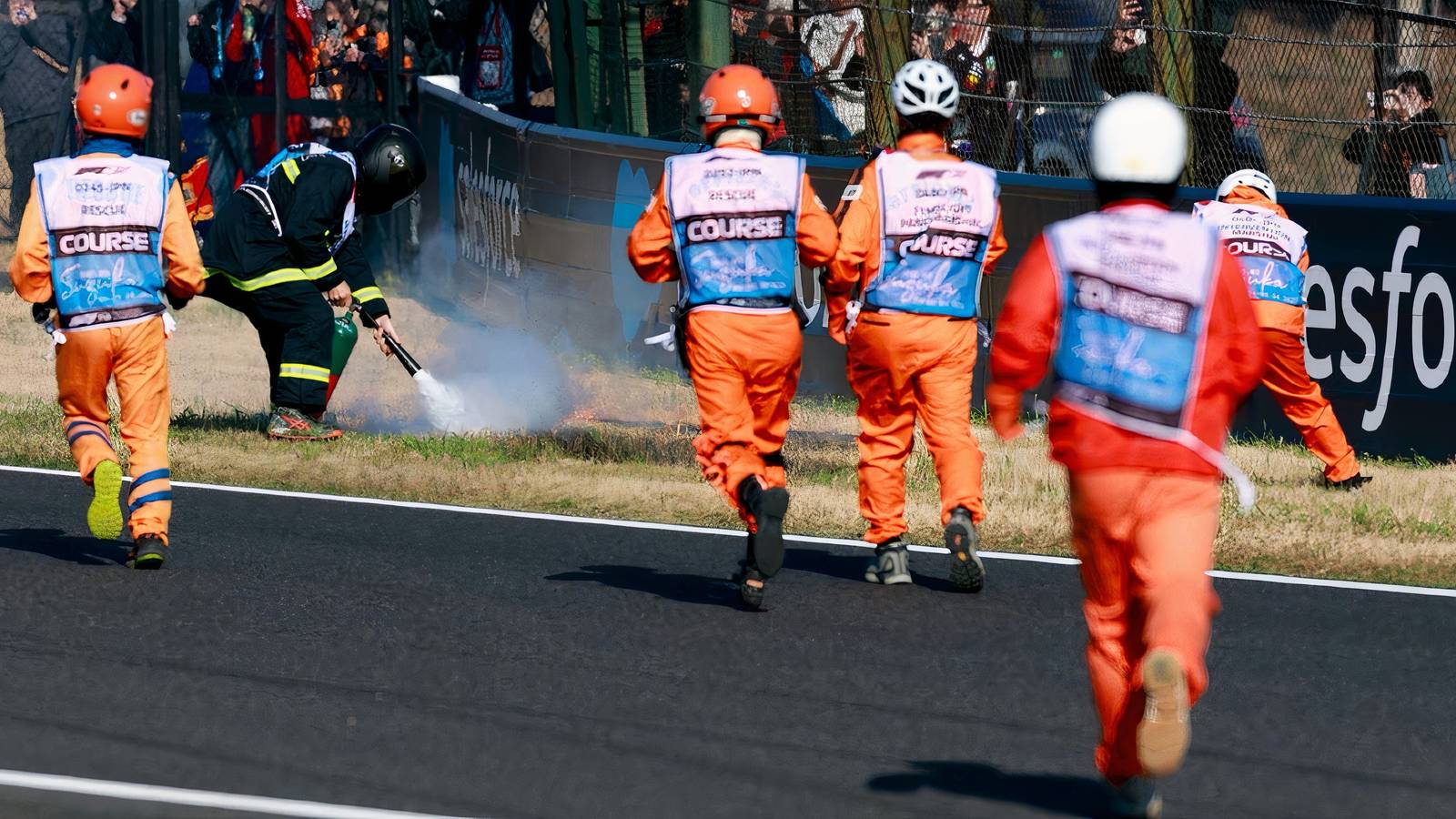 Japanese Grand Prix Fires Explained