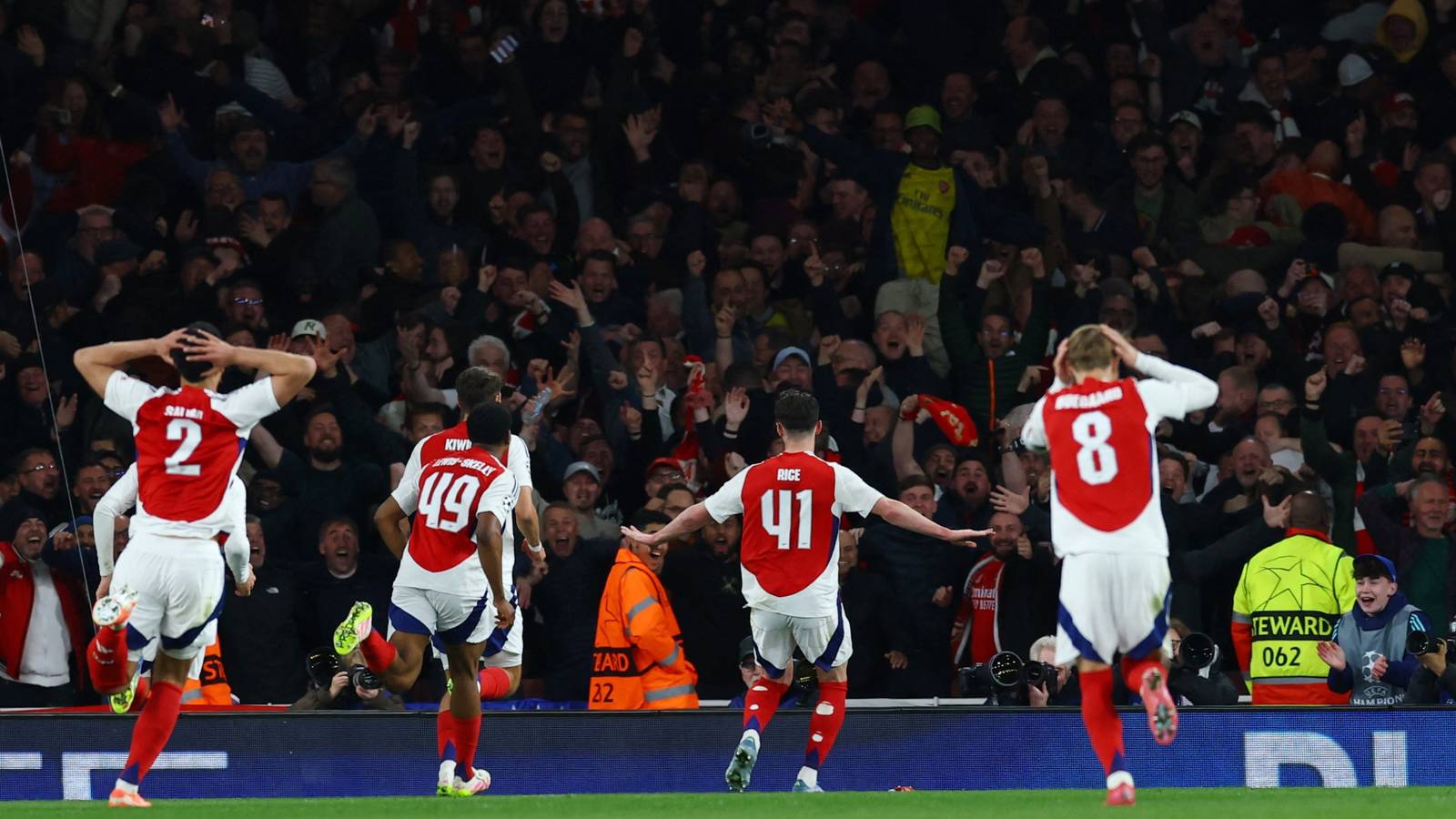 Arsenal 3-0 Real Madrid: Player Ratings and Match Highlights