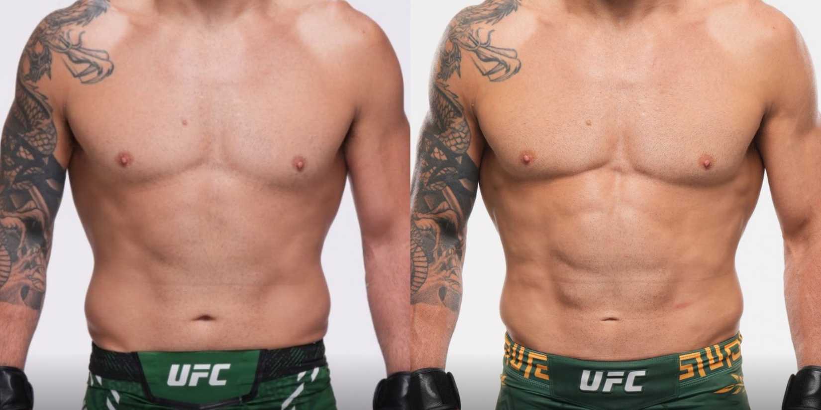 Alexander Volkanovski's Physique Difference From Makhachev Fight to UFC 314