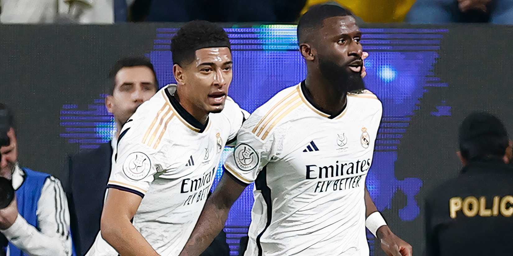 Jude Bellingham and Antonio Rudiger Separated By Teammates After ...