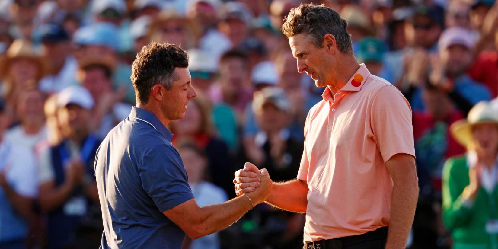 What Justin Rose Said to Rory McIlroy After Masters Playoff Revealed