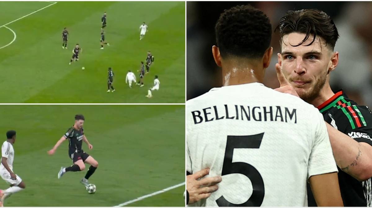 Spanish Media React to Declan Rice’s Performance During Real Madrid 1-2 Arsenal