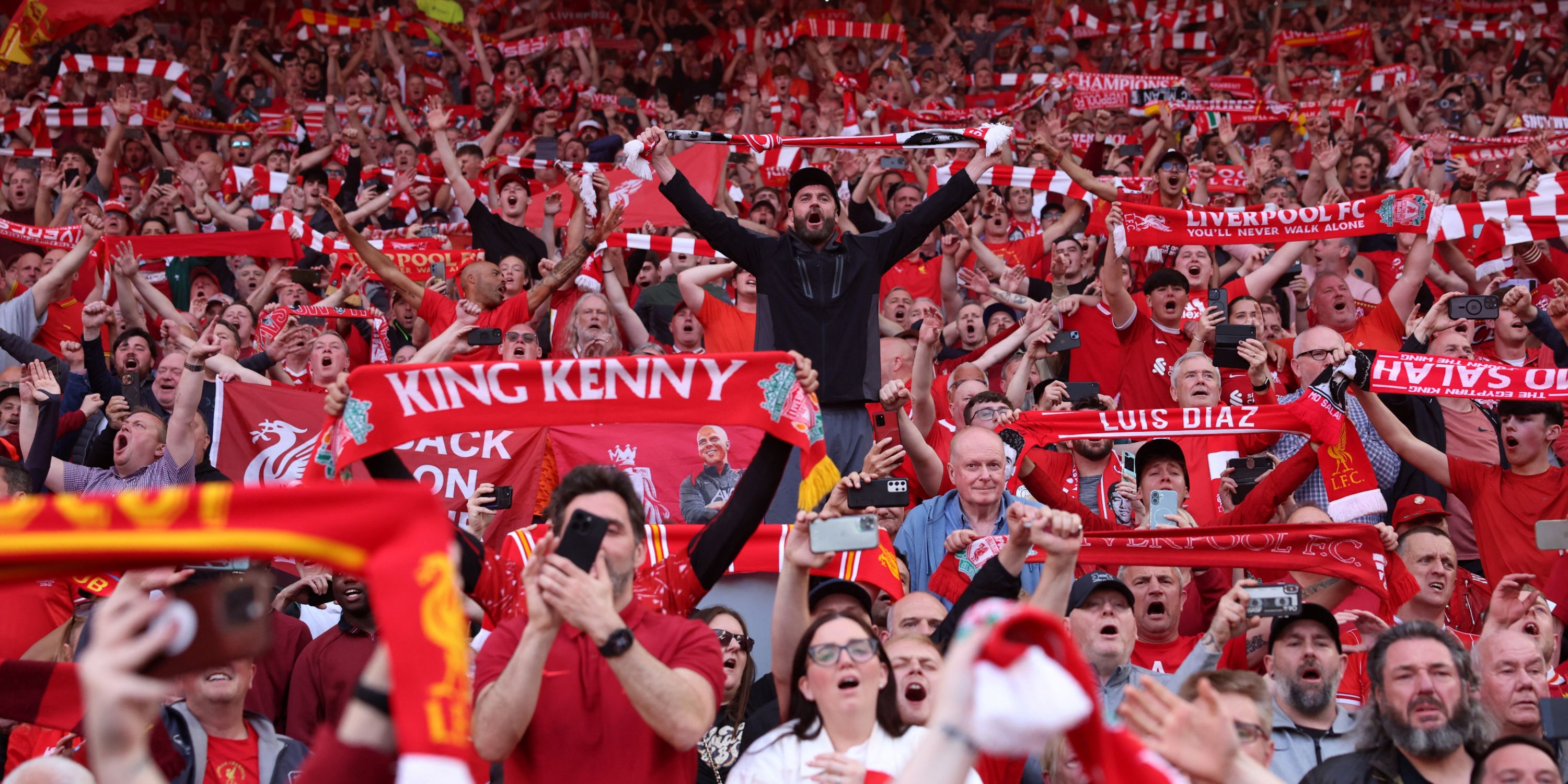 Why Liverpool Fans Let Off Blue Flares During Premier League Title ...