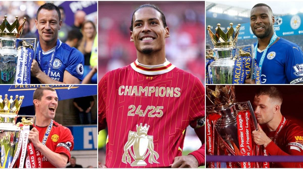 All 19 Premier League Winning Captains Ranked by Footballing Ability