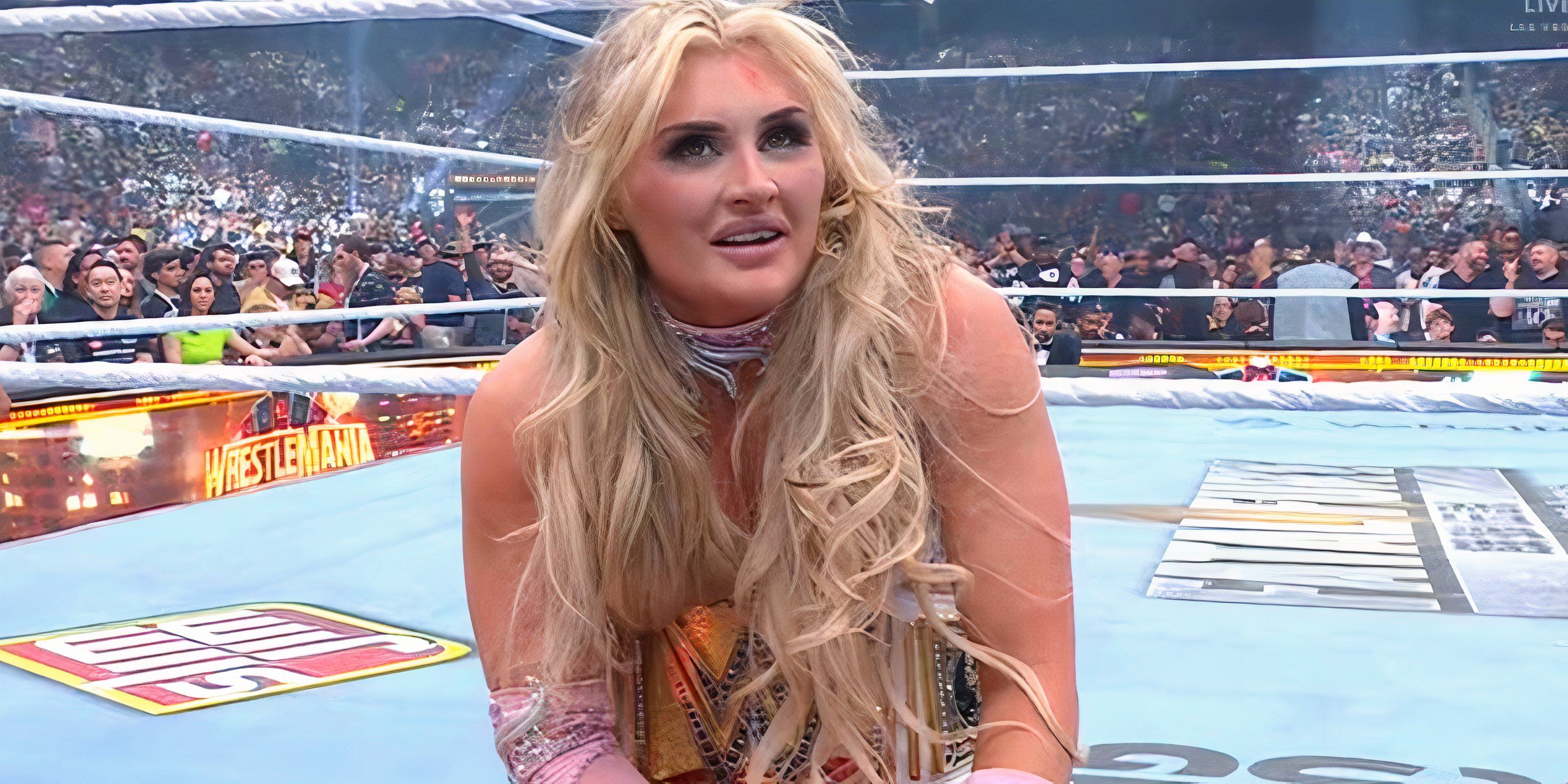 Tiffany Stratton Appears to Chip Tooth in WWE WrestleMania 41 Match