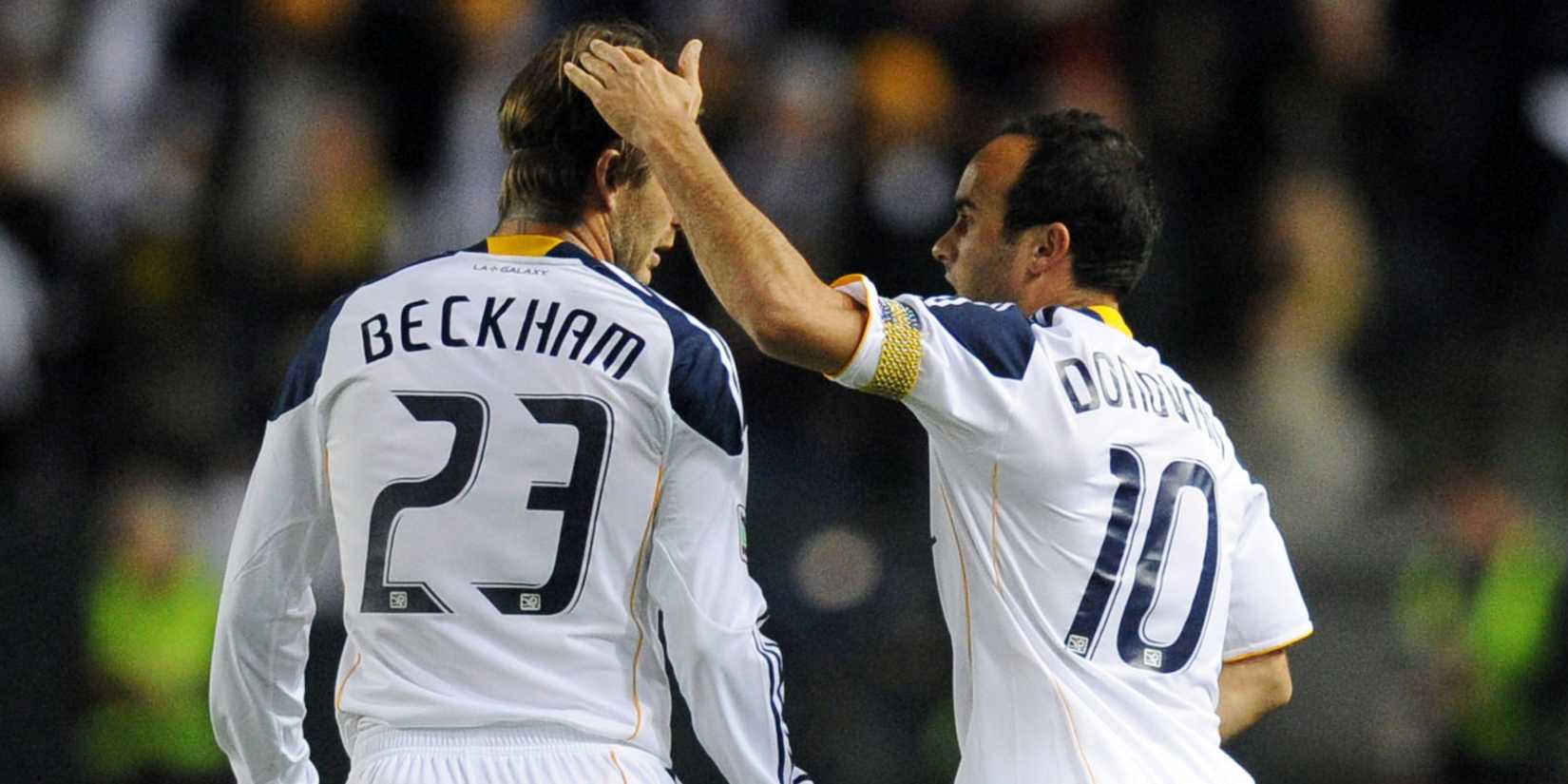 David Beckham's 'One Regret' Was Taking Galaxy Captaincy from Landon ...