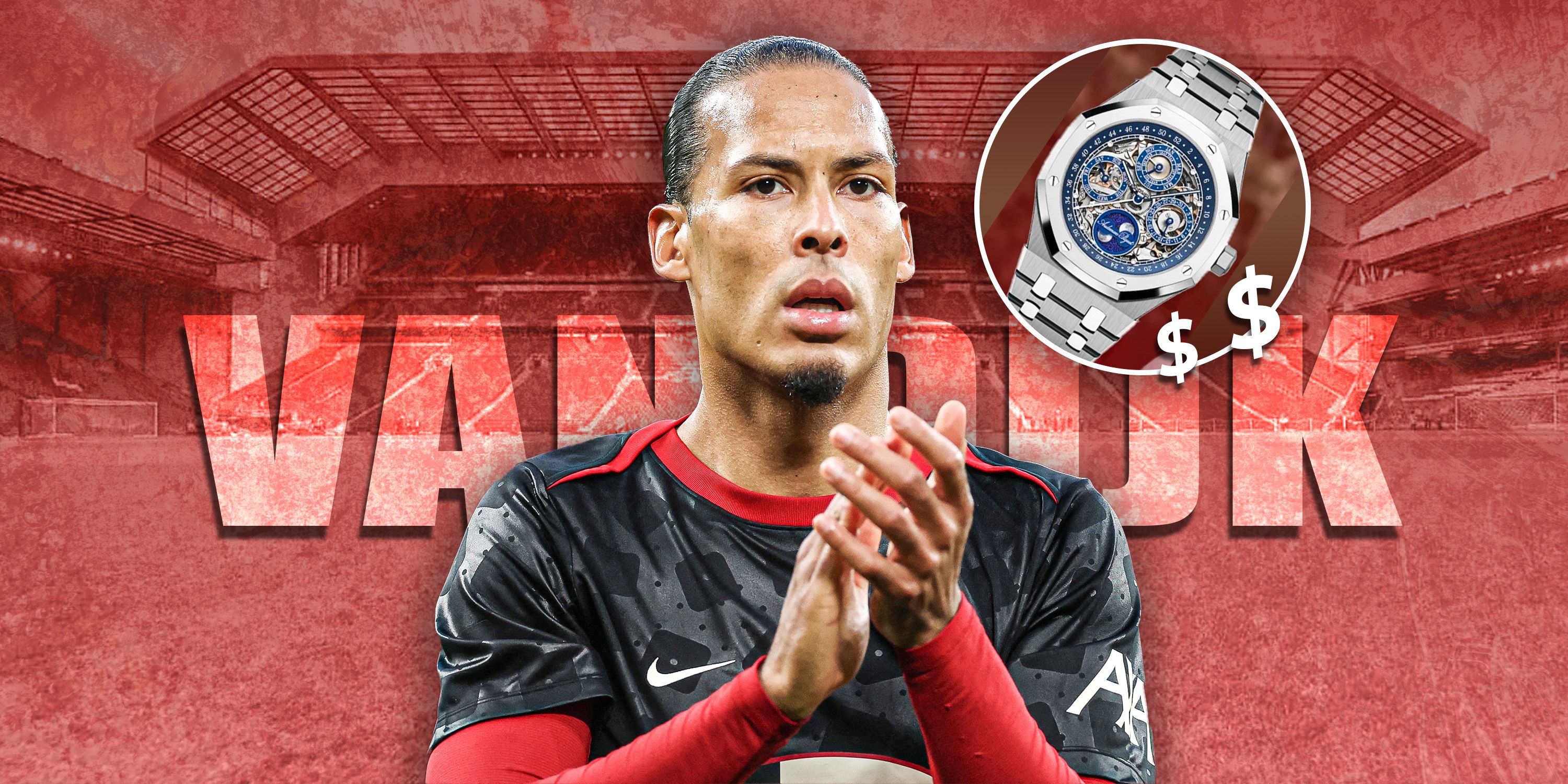 Staggering Cost of Virgil van Dijk’s Watch Worn During Liverpool ...