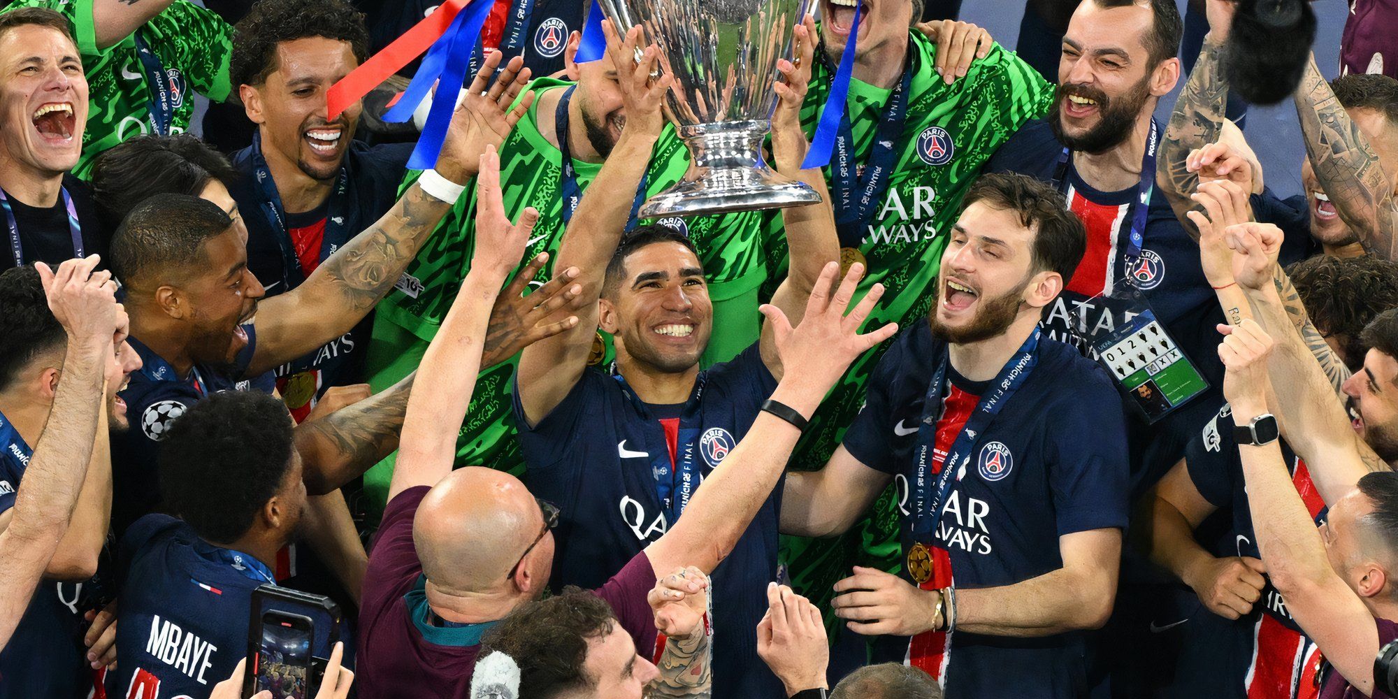 Achraf Hakimi Slammed by Fans For Actions During PSG’s Champions League Final Win