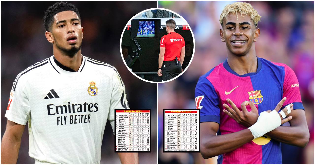 2024-25 La Liga Table Would Look Very Different Without VAR