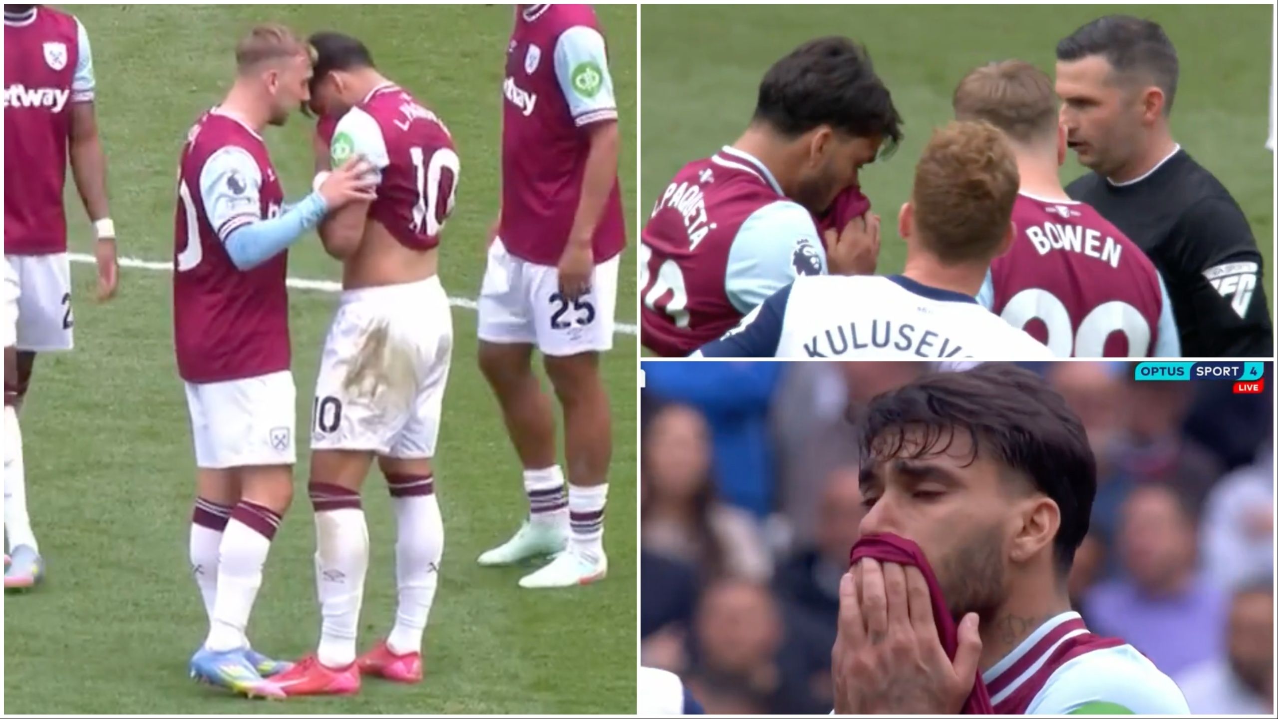 Real Reasons Why Lucas Paqueta Broke Down in Tears vs Spurs Emerge