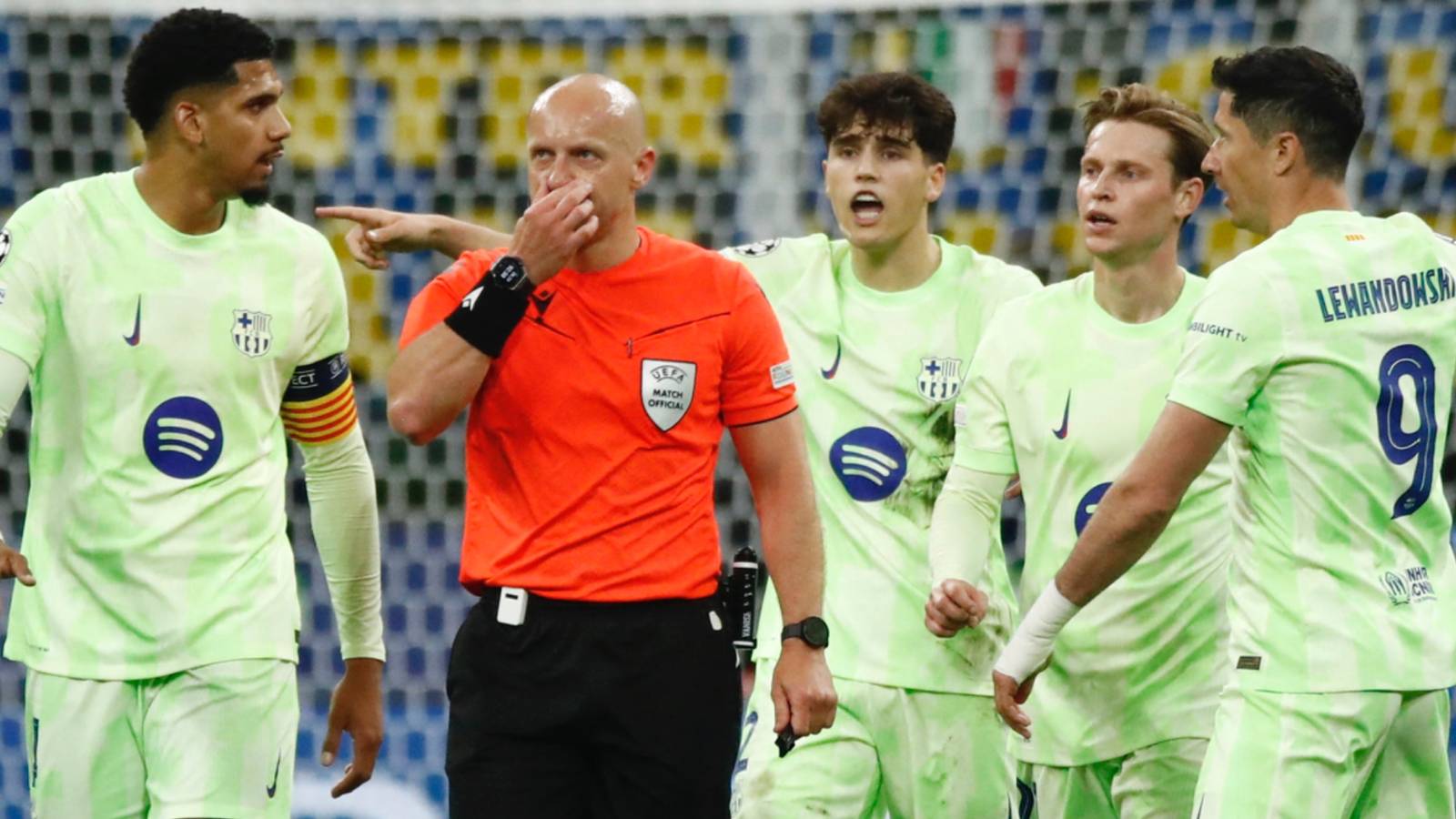 Pedri Calls For UEFA to Investigate Referee Szymon Marciniak After ...