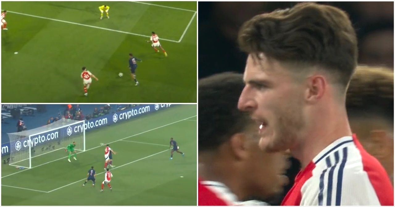 What French Media Are Saying About Declan Rice After PSG 2-1 Arsenal