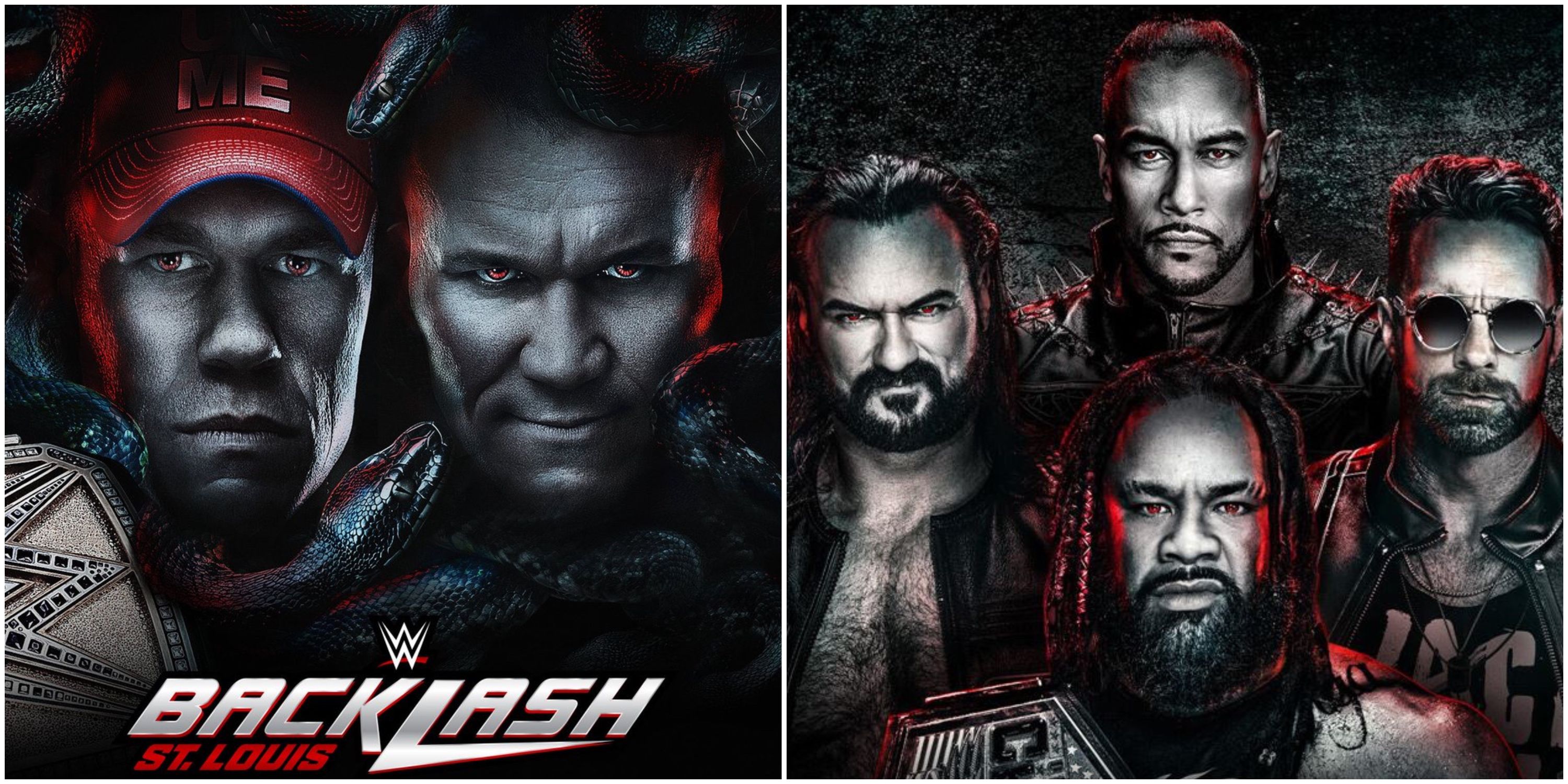 WWE Backlash 2025 Match Card