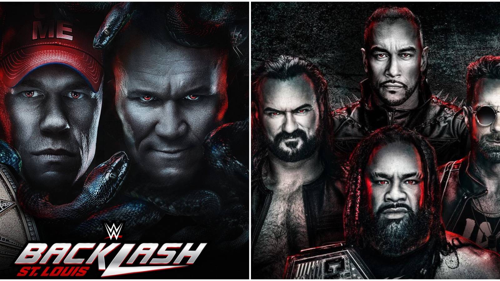 WWE Backlash 2025 Match Card