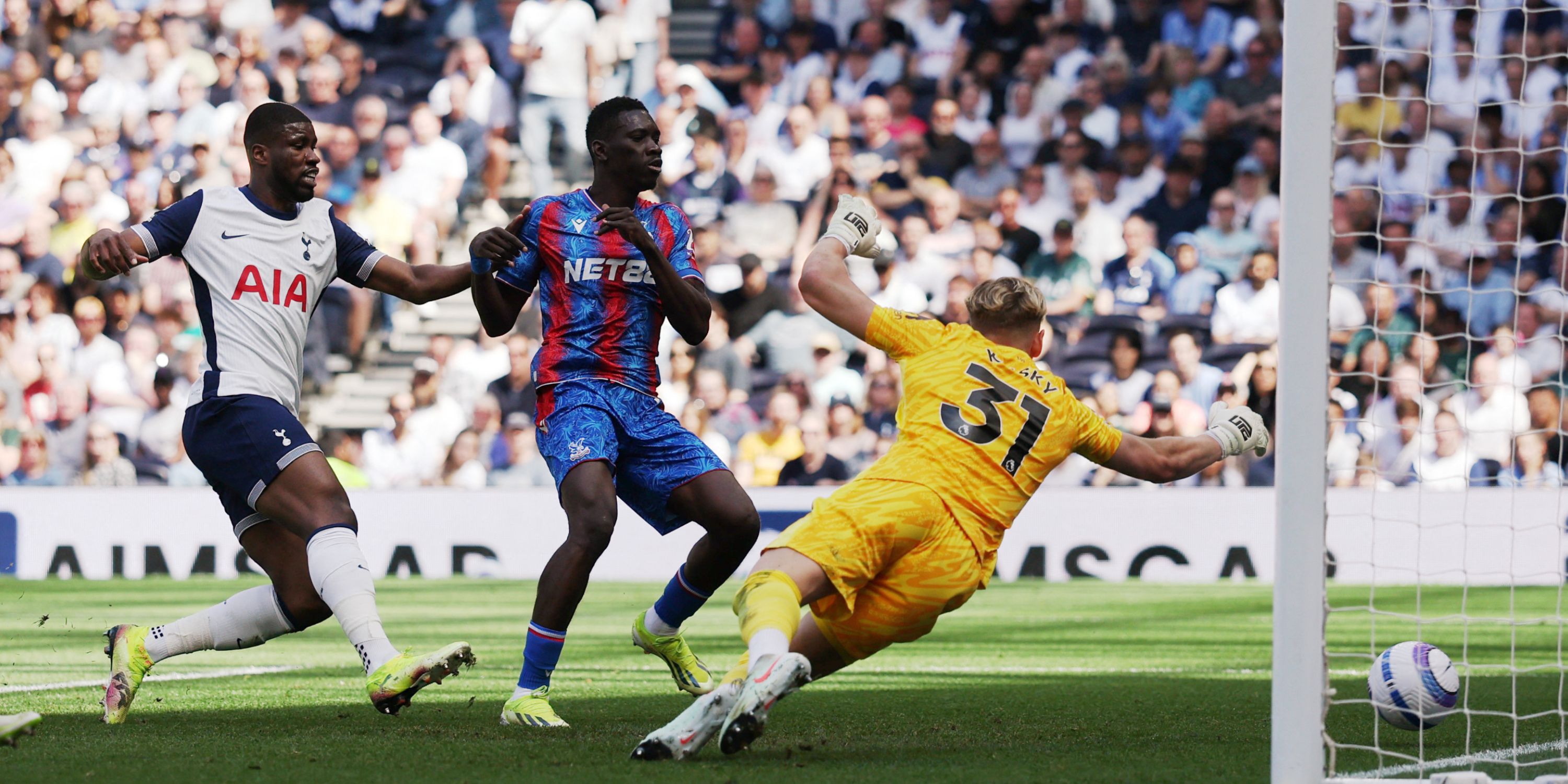 Why Palace Goal Vs Spurs Was Ruled Out for Offside Despite Mateta Being ...