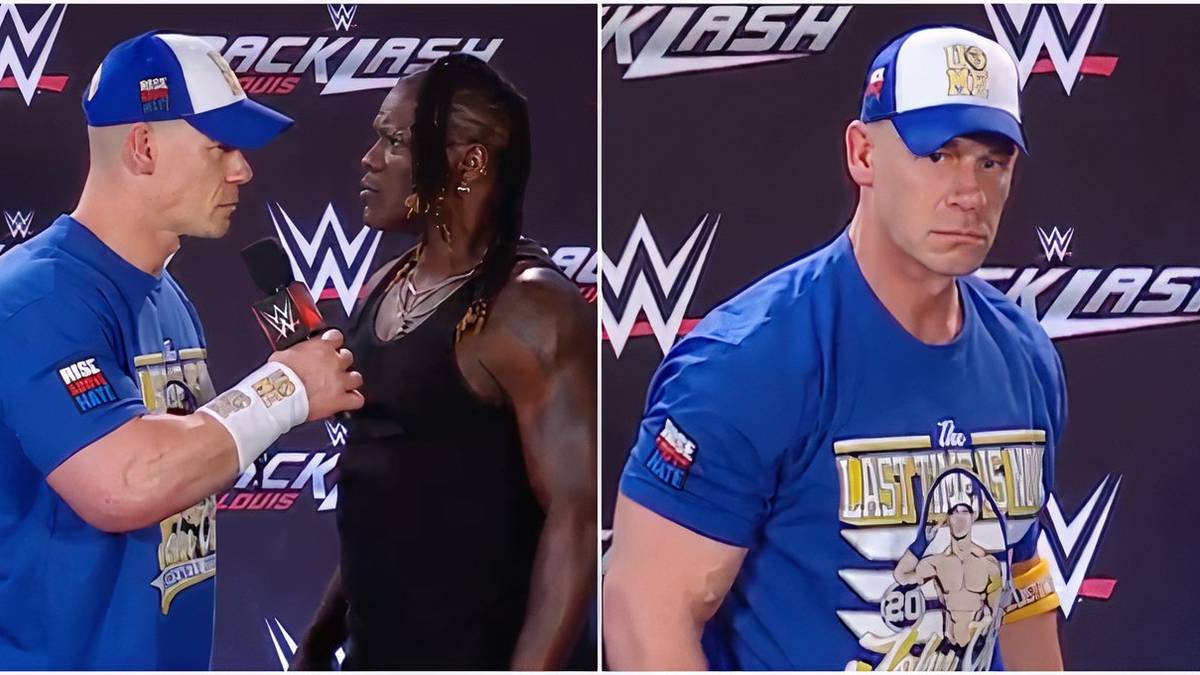 John Cena's Assault on R-Truth After WWE Backlash Goes Viral