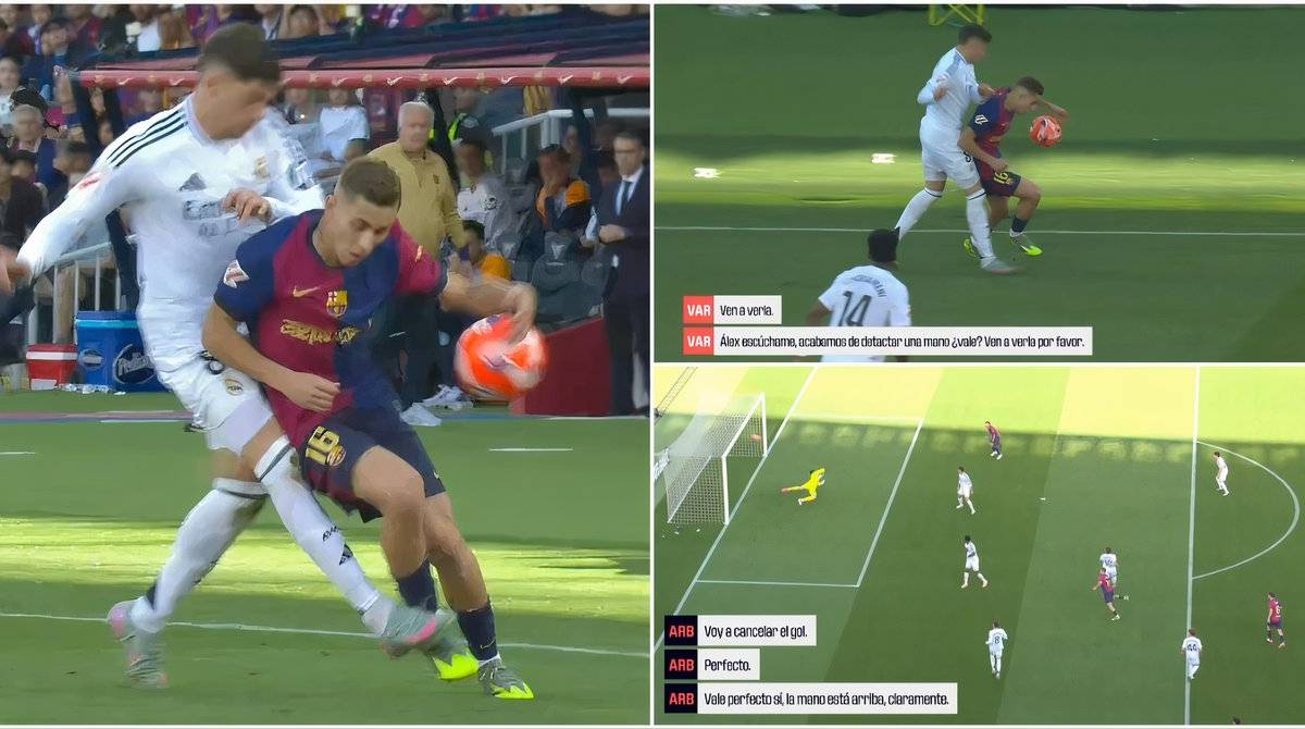 Barcelona Told to 'Demand an Explanation' as VAR Audio During El ...