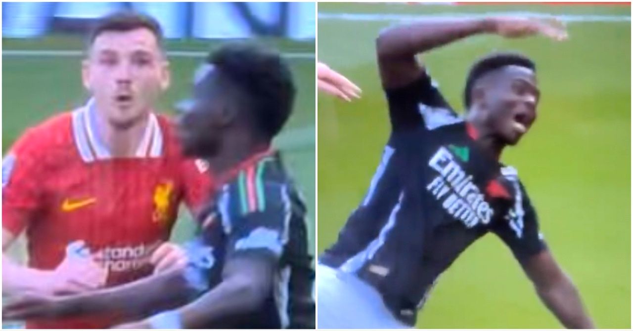 Ex-PL Referee: Andy Robertson Deserved Red Card During Liverpool 2-2 ...