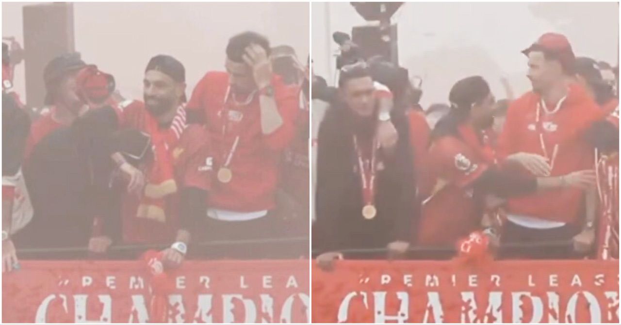 Curtis Jones’ Reaction to Trent Alexander-Arnold Crying During ...