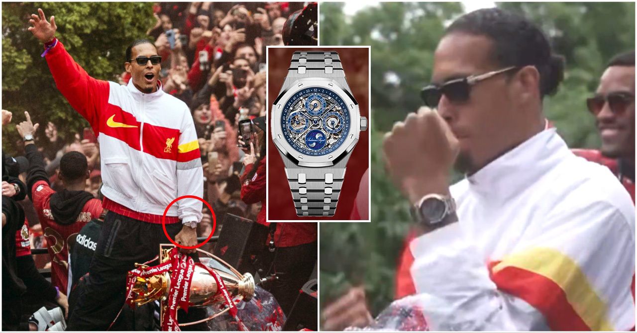 Staggering Cost of Virgil van Dijk’s Watch Worn During Liverpool ...