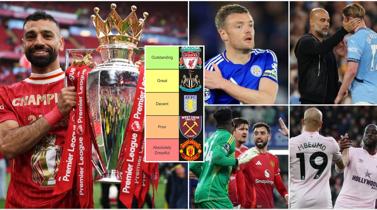 Every Premier League Club's 2024/25 Season Graded