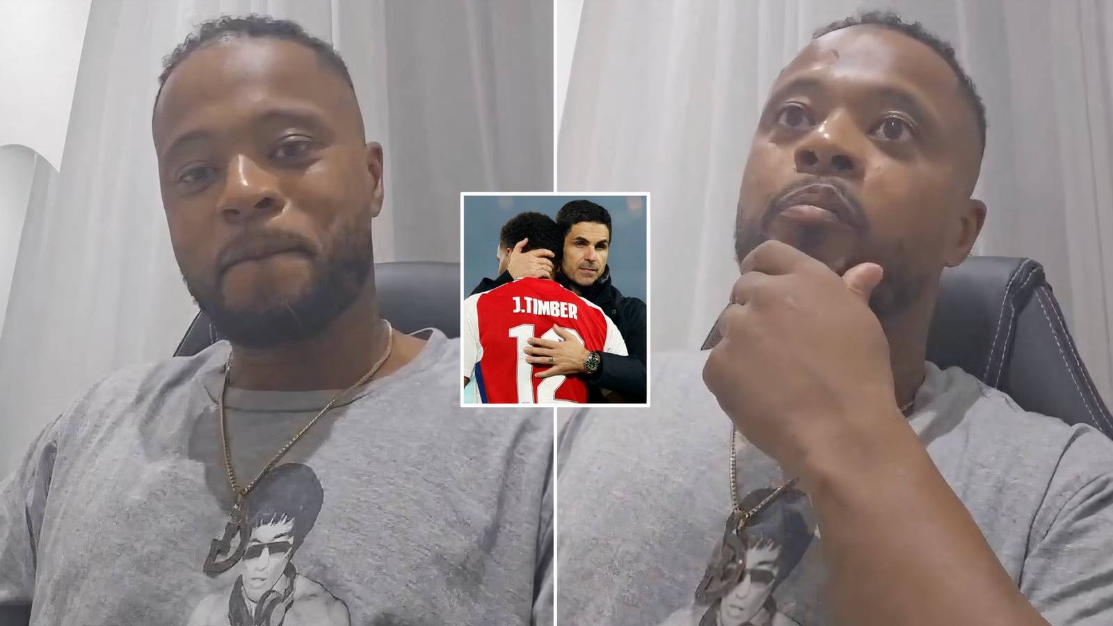 Patrice Evra Trolls Arsenal in Bizarre Video After Champions League Exit