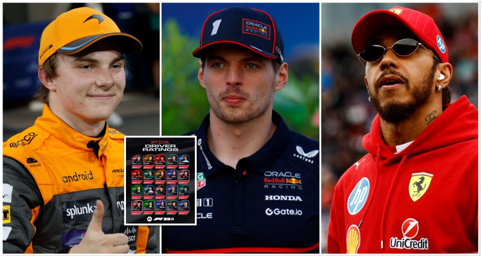 F1 25 Driver Ratings