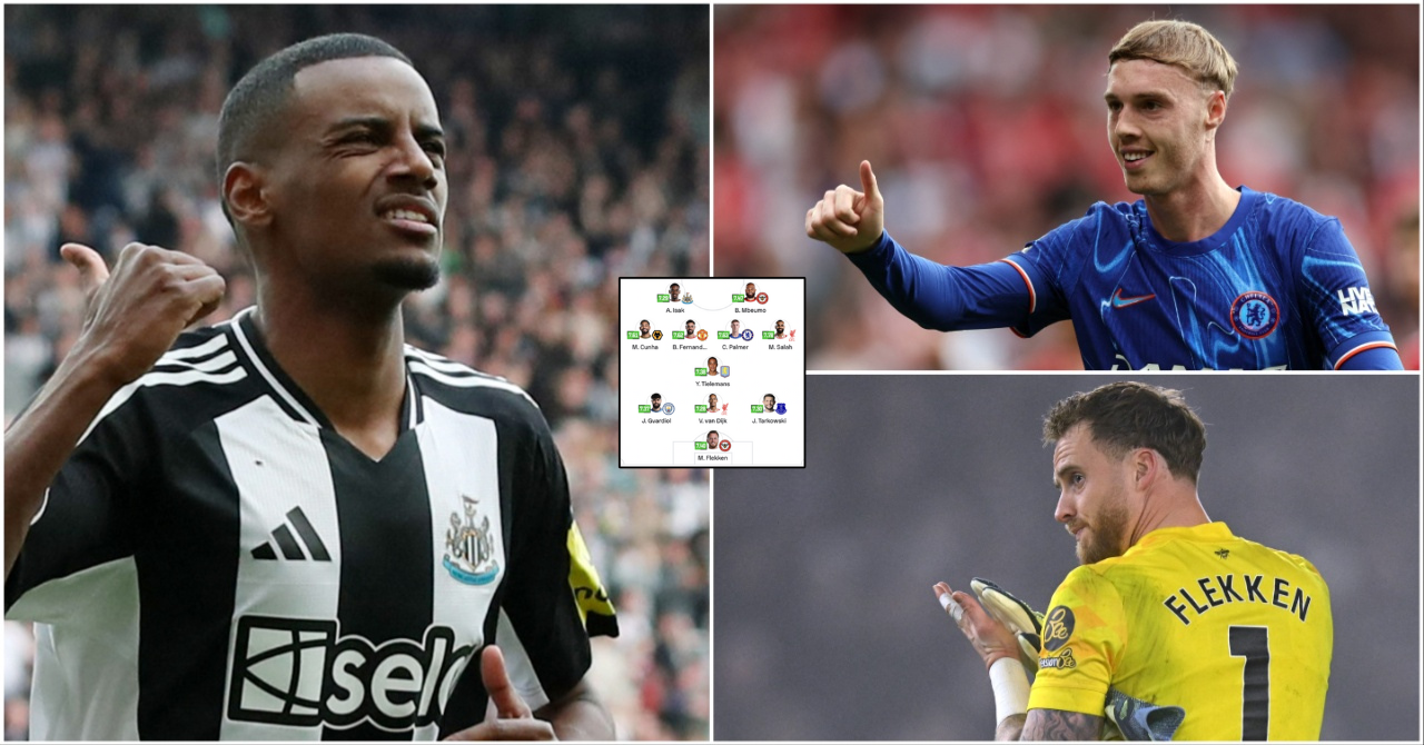 Statistical Premier League Team of the Season For 2024/25