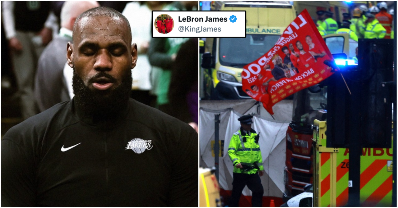 LeBron James' Message of Support For Liverpool After Trophy Parade Attack