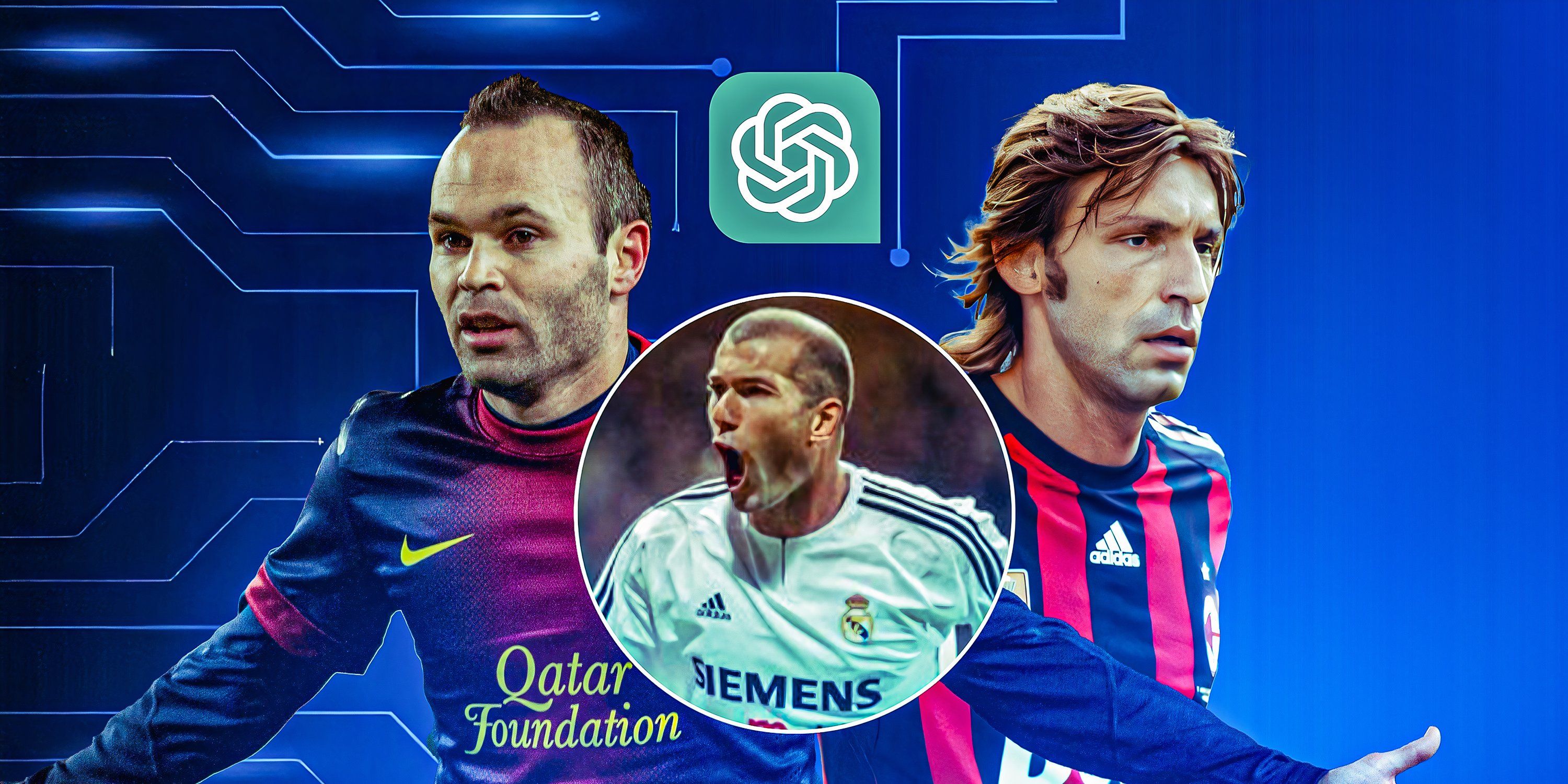 20 Best Midfielders in Football History Ranked by AI