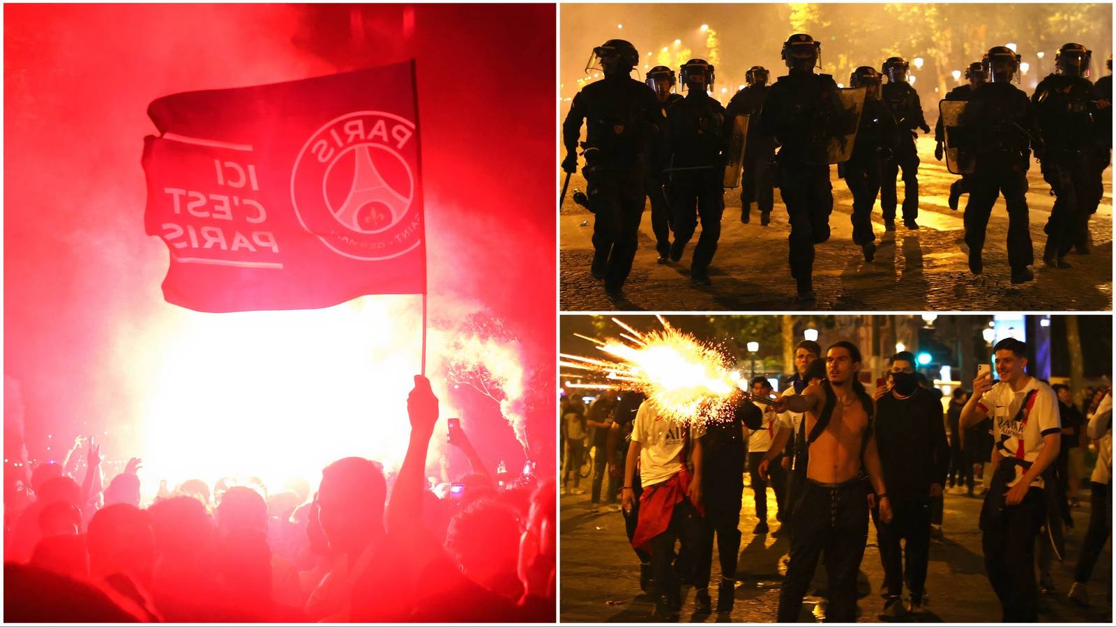 Two Dead And Hundreds Arrested in France After PSG's Champions League ...