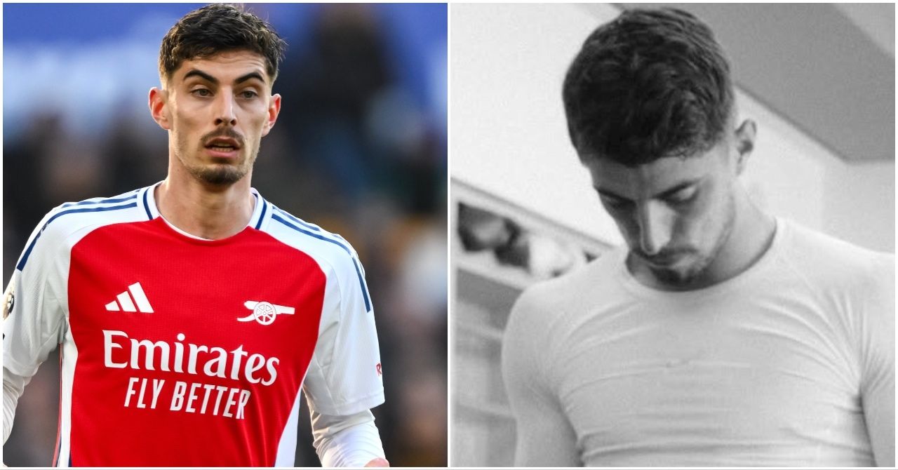 Kai Havertz Shows Off Physique as He Prepares For Arsenal Pre-Season