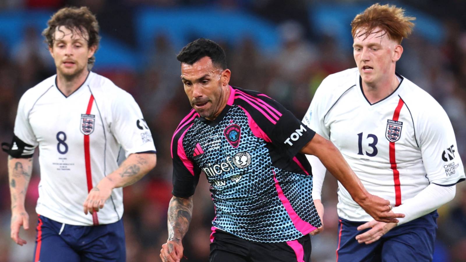 Angry Ginge Calls Carlos Tevez a 'T***' After Soccer Aid - Reveals What ...