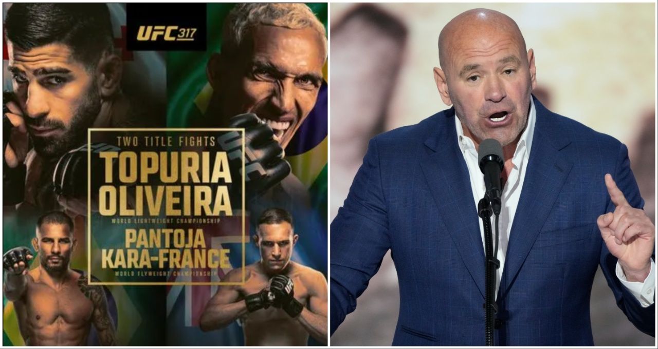 UFC 317 Star Fired on the Spot by Dana White After Fight Was Cancelled