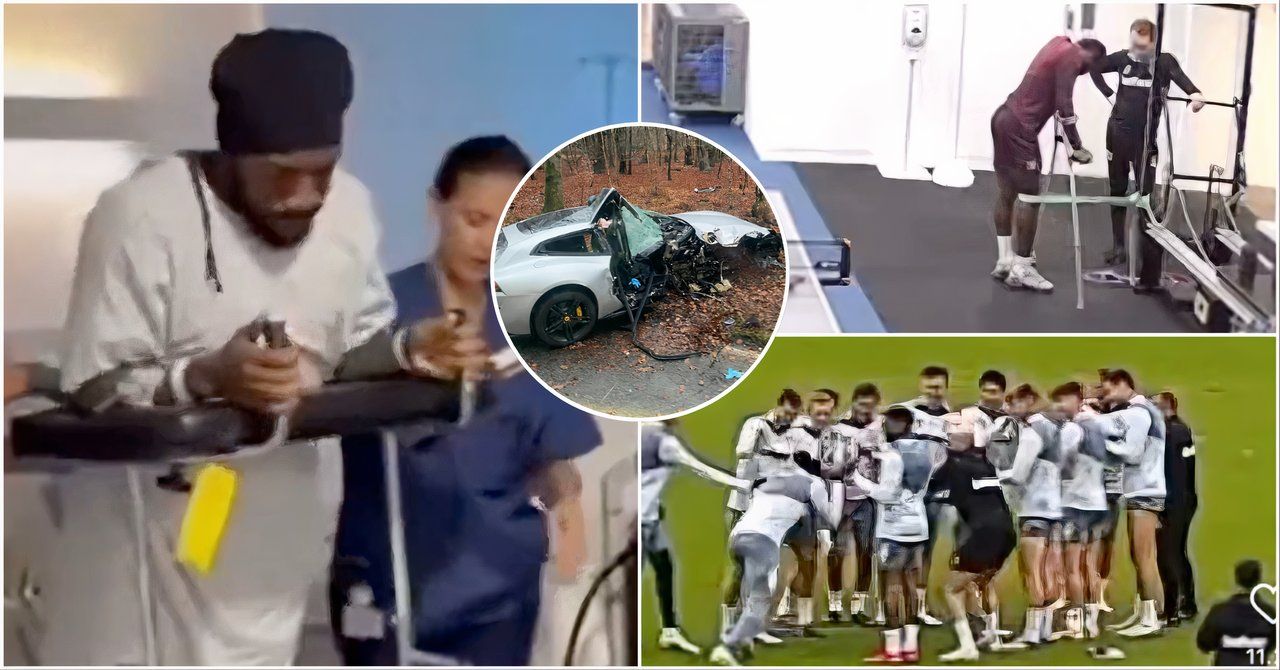 Michail Antonio Shares Footage of Himself Learning to Walk Again After ...