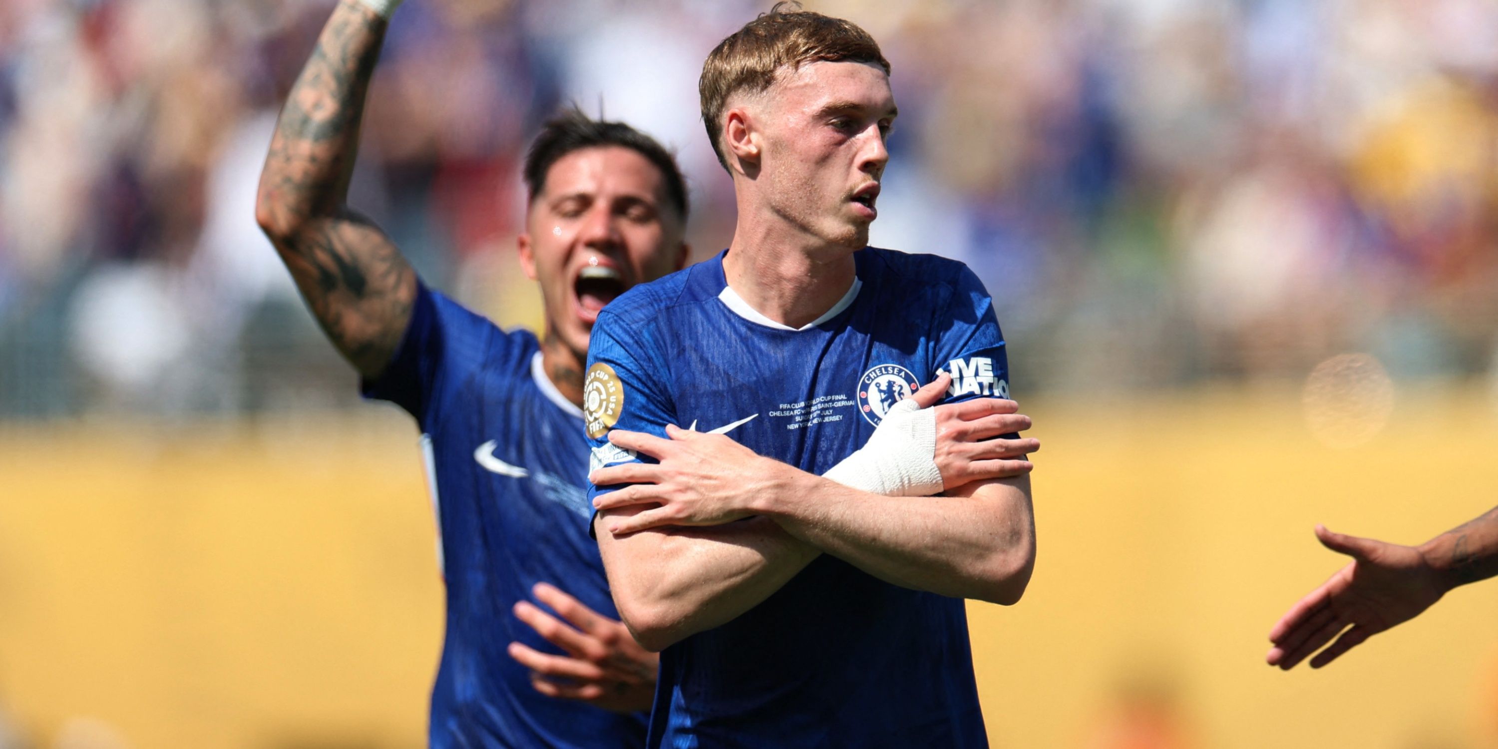 Cole Palmer’s Priceless Reaction to Donald Trump Crashing Chelsea Trophy Lift